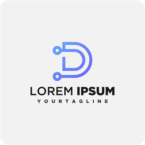 Premium Vector Letter D Logo Design Template Vector Image