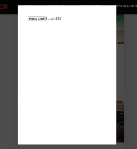 Javascript I Created A Modal Using CreatePortal Method To Render It
