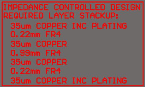 PCB Track Impedance IBEX Resources