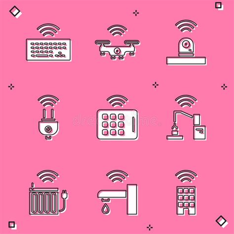 Set Wireless Keyboard Smart Drone Security Camera Electric Plug Tablet Robotic Robot Arm