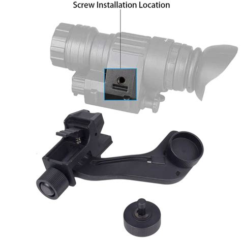 Tactical Metal J Arm Headset Adapter Pvs 14 Night Vision Mount Goggles Nvg For Ppt Canis Psv 14