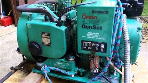Onan Rv Generator Starts But Wont Stay Running At Richard Ranck Blog