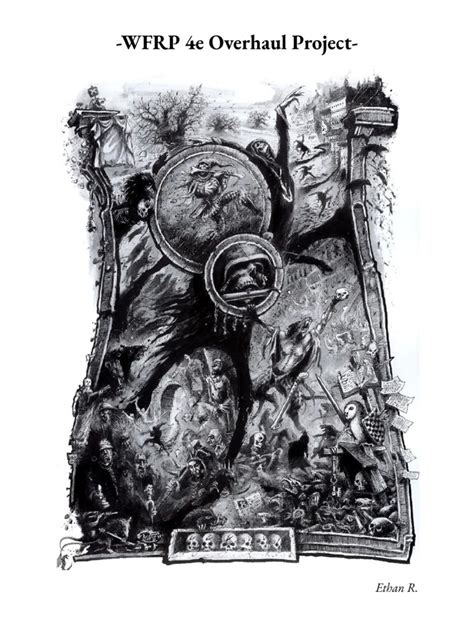 Wfrp 4e Overhaul Project Pdf Role Playing Games