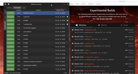 Blender Launcher Standalone Software Client Released Scripts And Themes Blender Artists