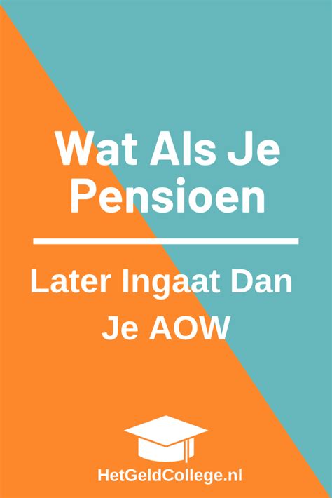 Hoeveel Pensioen Krijg Ik Als Ik Eerder Stop Hetgeldcollege Artofit