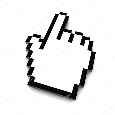 Computer Hand Cursor D Stock Photo By Skvoor