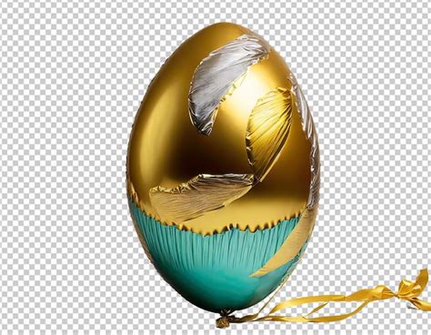 Premium Psd Inflated Foil Balloon Easter Egg
