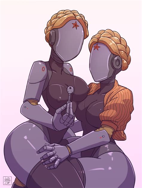 Rule 34 2023 2girls Ass Atomic Heart Blonde Hair Braided Hair