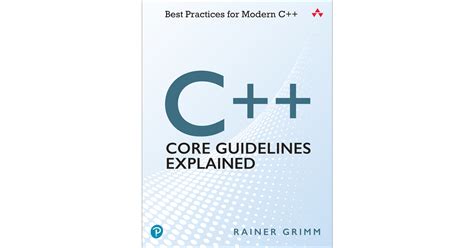 C Core Guidelines Explained Best Practices For Modern C Book