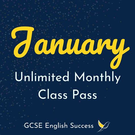 Unlimited Monthly Class Pass January 2024