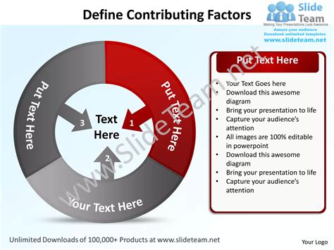 Define Contributing Factors Powerpoint Templates 0712 Ppt