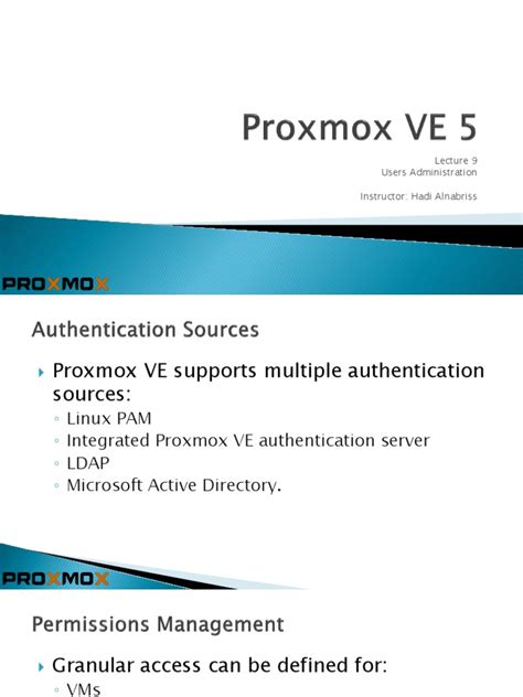 Proxmox Pdf Virtual Machine Password