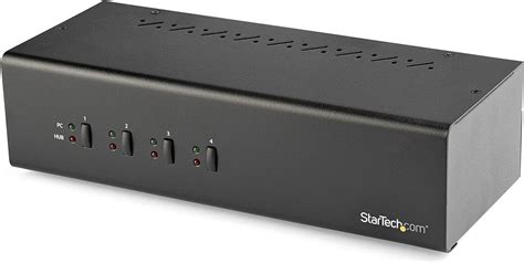 Amazon Com StarTech Com Port DisplayPort KVM Switch K Hz Single Display Dual Port