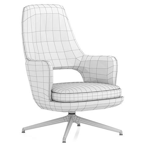 Flexform Eliseo Armchair 3d Model By Zifir3d
