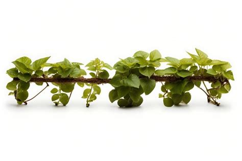 Premium Photo Isolated Of Kiwifruit Vine Fence Line Up With Horizontal Fuzzy Brown And On