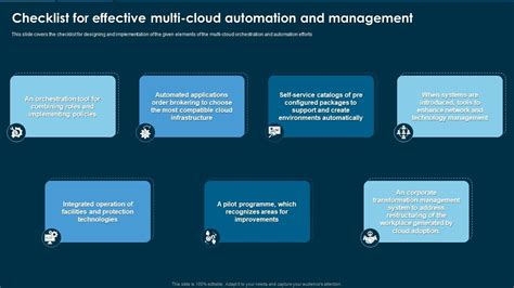 Remove Hybrid And Multi Cloud Checklist For Effective Multi Cloud
