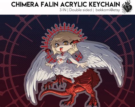 Dungeon Meshi Chimera Falin Keychain Etsy
