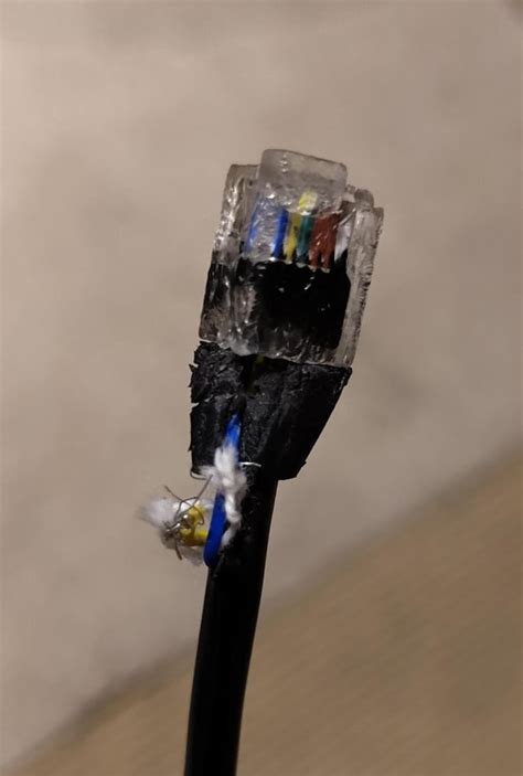 Wire Chewed Replace The Rj12 Connector Or Whole Cable R Thrustmaster
