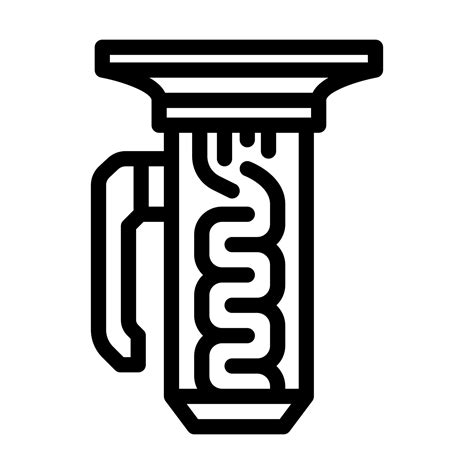 Scintillation Detector Nuclear Energy Line Icon Vector Illustration 24238420 Vector Art At Vecteezy