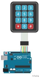 Arduino Lektion X Matrix Tastatur Technik Blog
