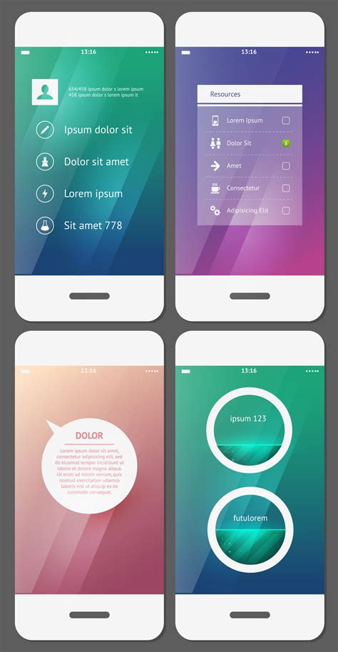 手机医疗应用界面矢量设计图片 矢量的手机医疗应用界面设计素材 高清图片 摄影照片 寻图免费打包下载