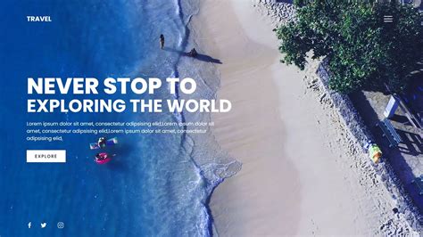 Create A Website With Video Background Html And Css Responsive