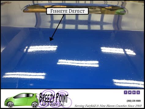 What Causes Fisheyes In Car Paint Breezy Point Auto Body Knows