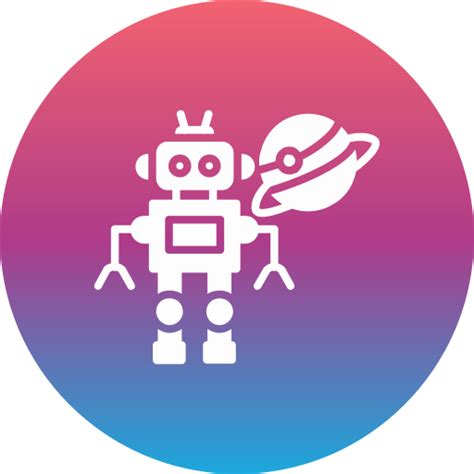 Space Robot Generic Gradient Fill Icon