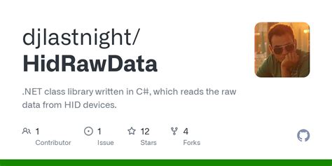 Github Djlastnight Hidrawdata Net Class Library Written In C Which Reads The Raw Data From