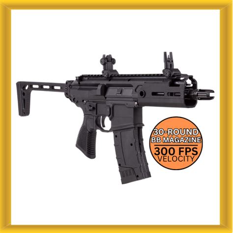 Sig Sauer Co2 Mcx Rattler Air Bb Rifle 177 Caliber With 3 Round Full