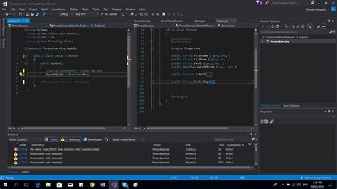 C Inheritance And Instantiating Problem Using Aspnet Core 21 Vs