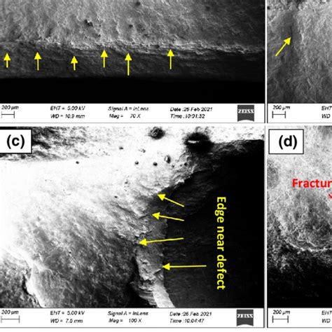 Fractographic Image Of Failed Water Wall Tube A From Tube Edge B Download Scientific