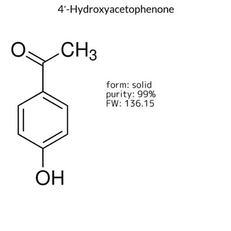 4′ Hydroxyacetophenone 1 X 5 G 278564 5g Milliporesigma® Sigma Aldrich