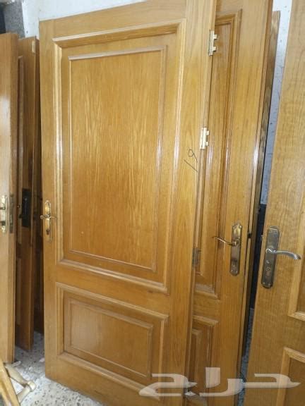 ابواب خشب سنديان مستعمل نضيف جدا موقع حراج