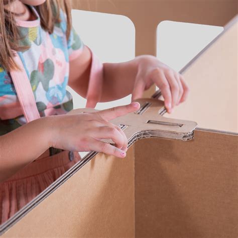 Laberinto De Cartón Para Niños Juguete Modular Ecológico Cartonlab