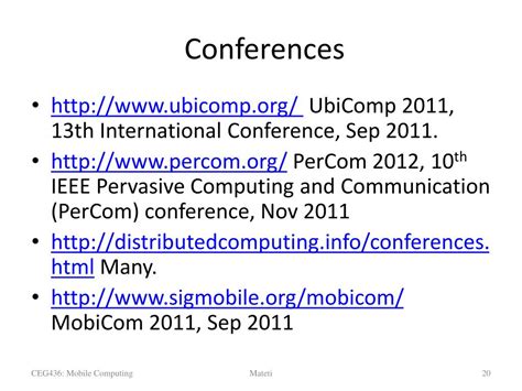 PPT Mobile Pervasive Computing PowerPoint Presentation Free