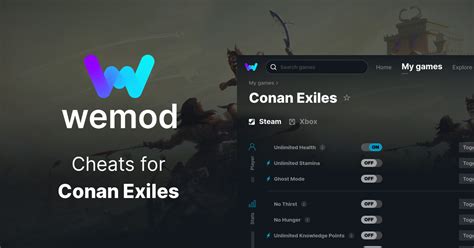 Conan Exiles Cheats And Trainers For Pc Wemod