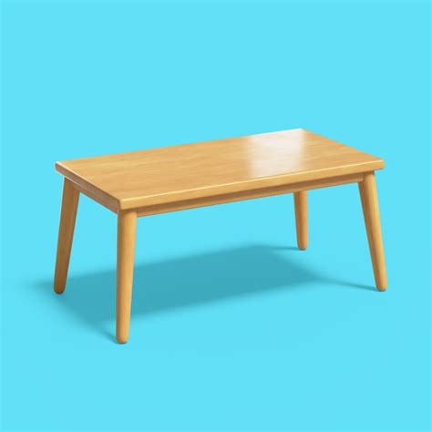 가구 아이콘의 3d 렌더링 무료 Psd 파일