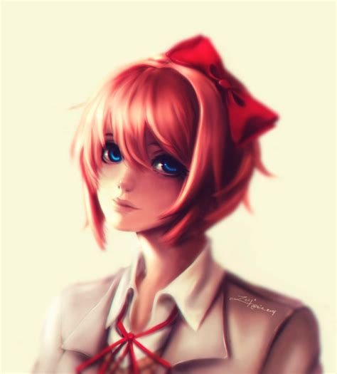 Day 84 Of Worshipping Sayori Realistic Bun Rsayoribest