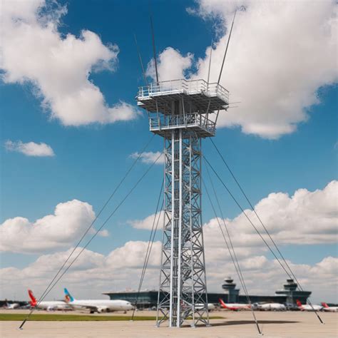 Airport Radar Tower 3d Model Turbosquid 2282379