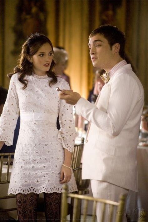 White Lace Dress Gossip Girl Fashion Gossip Girl Blair Gossip Girl