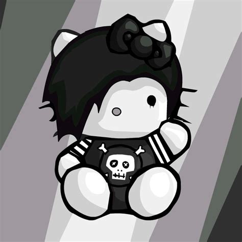 Hello Kitty Emo Imagui