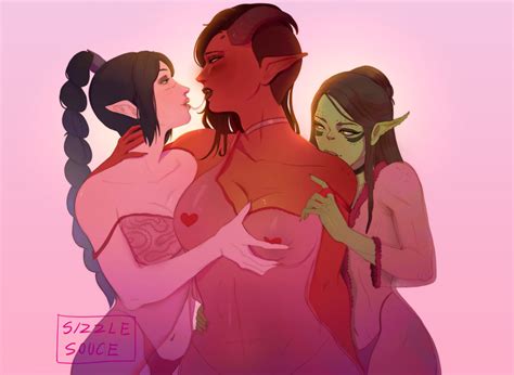 Rule 34 3girls Baldur S Gate Baldur S Gate 3 Big Breasts Biting