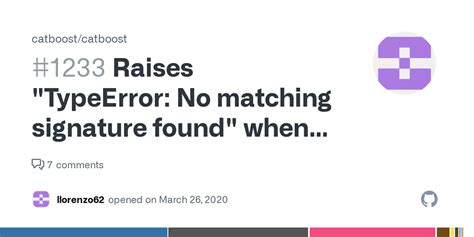 Raises TypeError No Matching Signature Found When Creating Pool Object Issue 1233