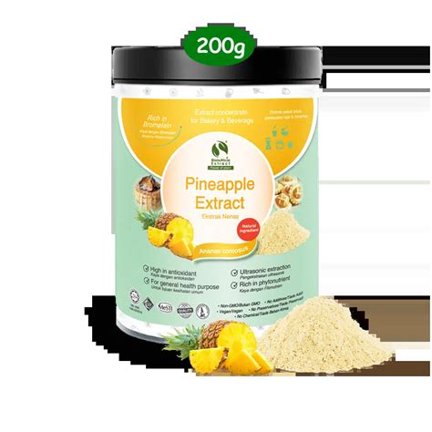 Pineapple Ananas Comosus Standardized Extract Powder