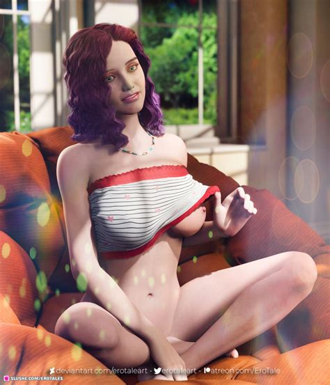 Rule 34 1girls 2022 3d Bottomless Depth Of Field Dyed Hair Erotales Female Female Only Green