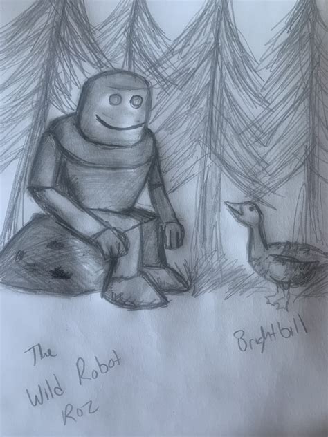 the wild robot by kbaily on deviantart