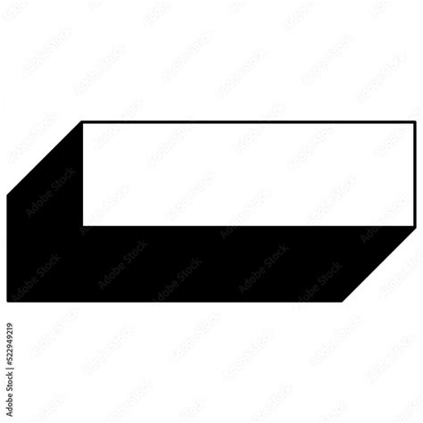 Rectangle Shape With Shadow For Frame And Border Background Stock Vector Adobe Stock