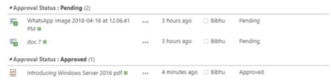Sharepoint Content Approval Approve Reject Documents Or Items Spguides