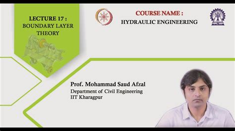 lecture 17 boundary layer theory youtube